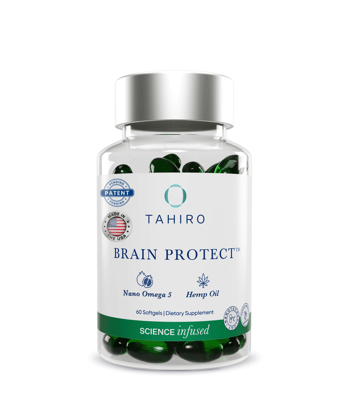 Brain Protect™ Nano Omega 5 Hemp Oil