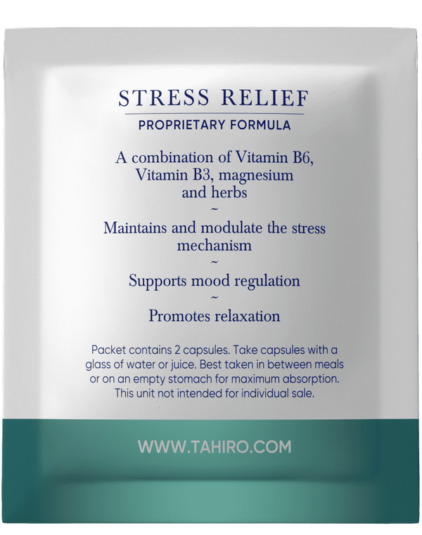 Stress Relief Formula - Immediate Relaxation In 30 Min | Tahiro